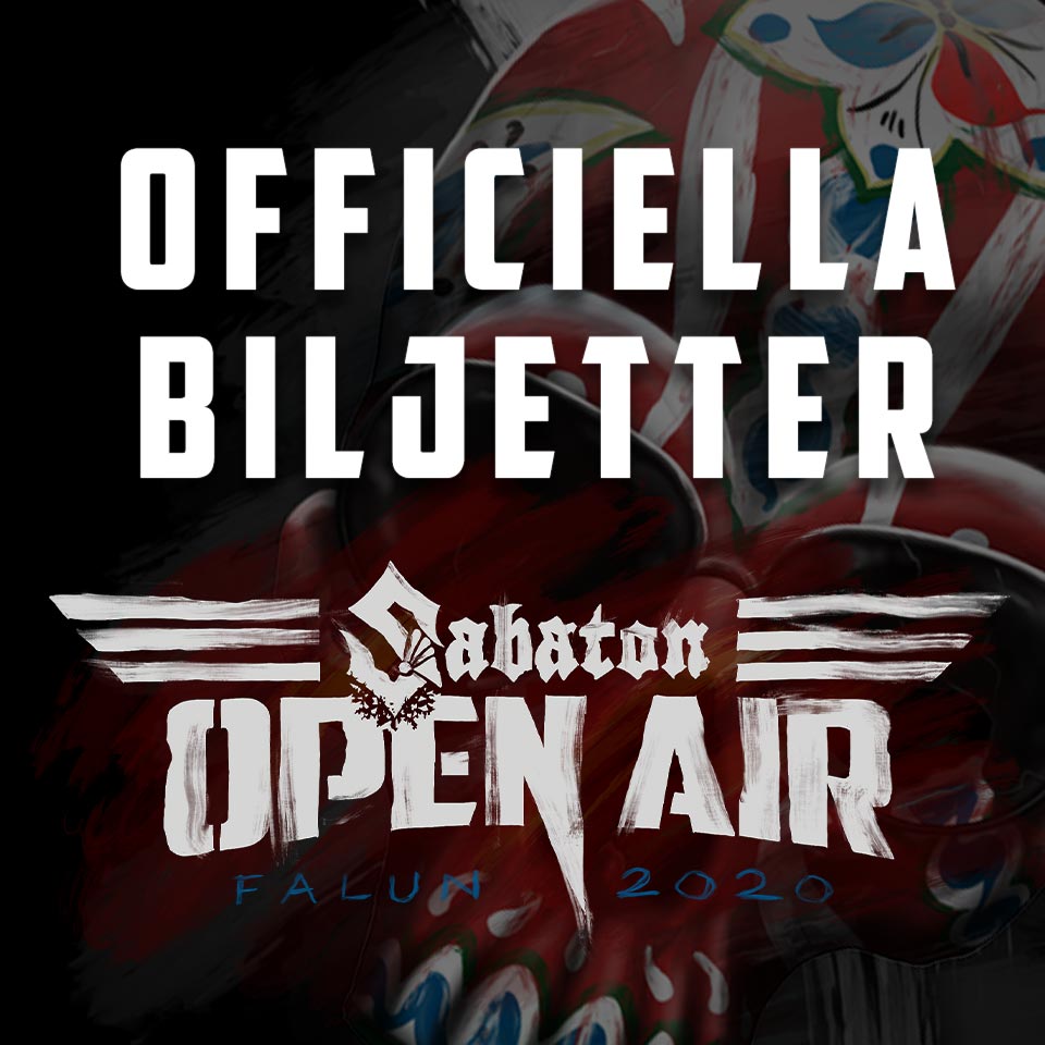 Biljetter till Sabaton Open Air 2020 - Sabaton Open Air Festival